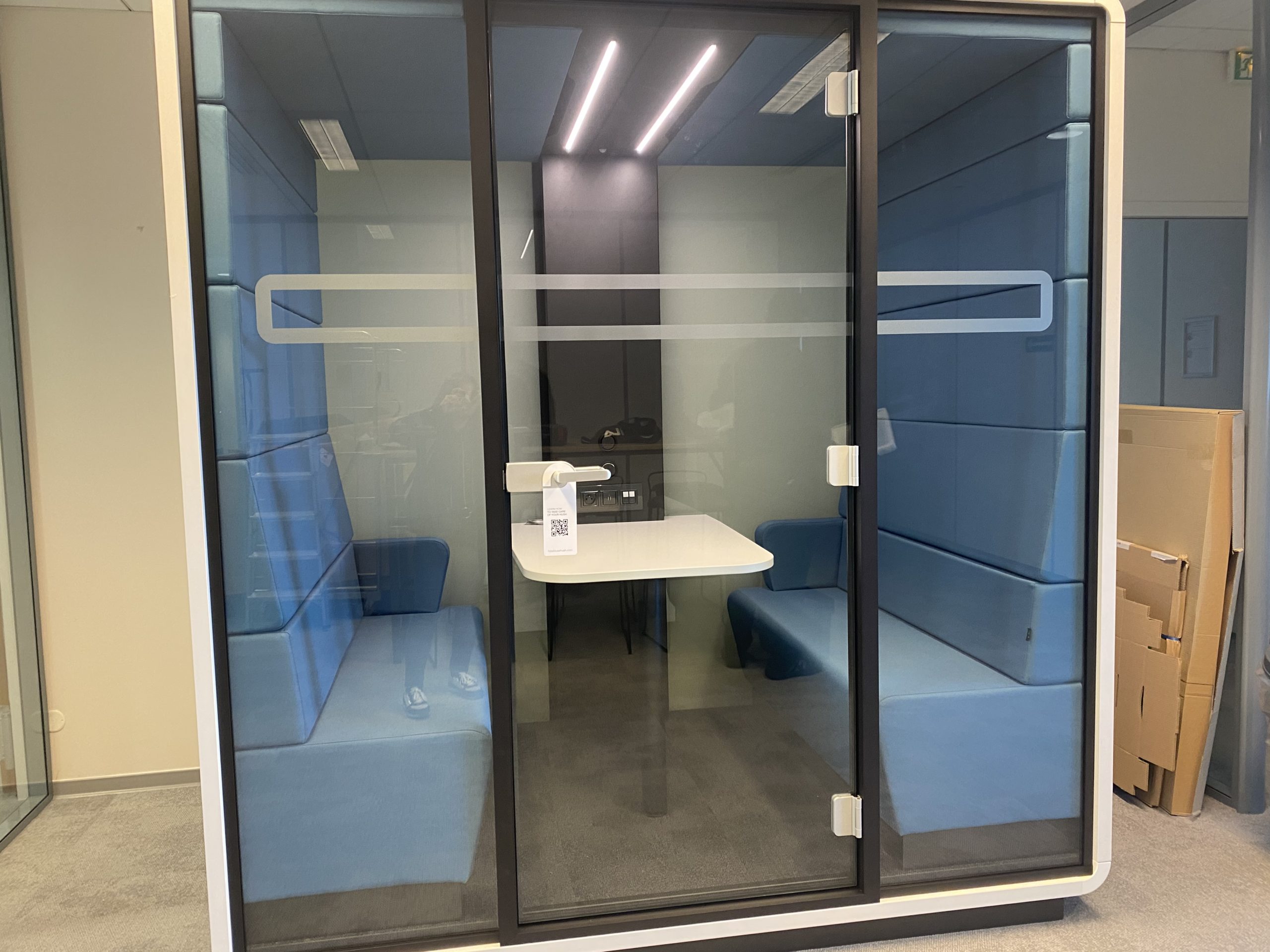 Des box de réunion pour la CNAM - Ateliers de Chevreuse